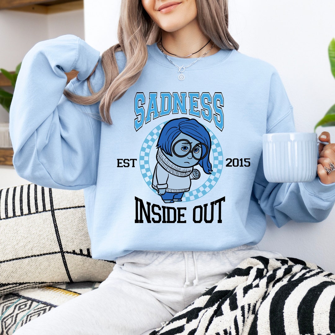 Inside Out Sadness Shirt, Inside Out Characters Shirts, Inside Out ...
