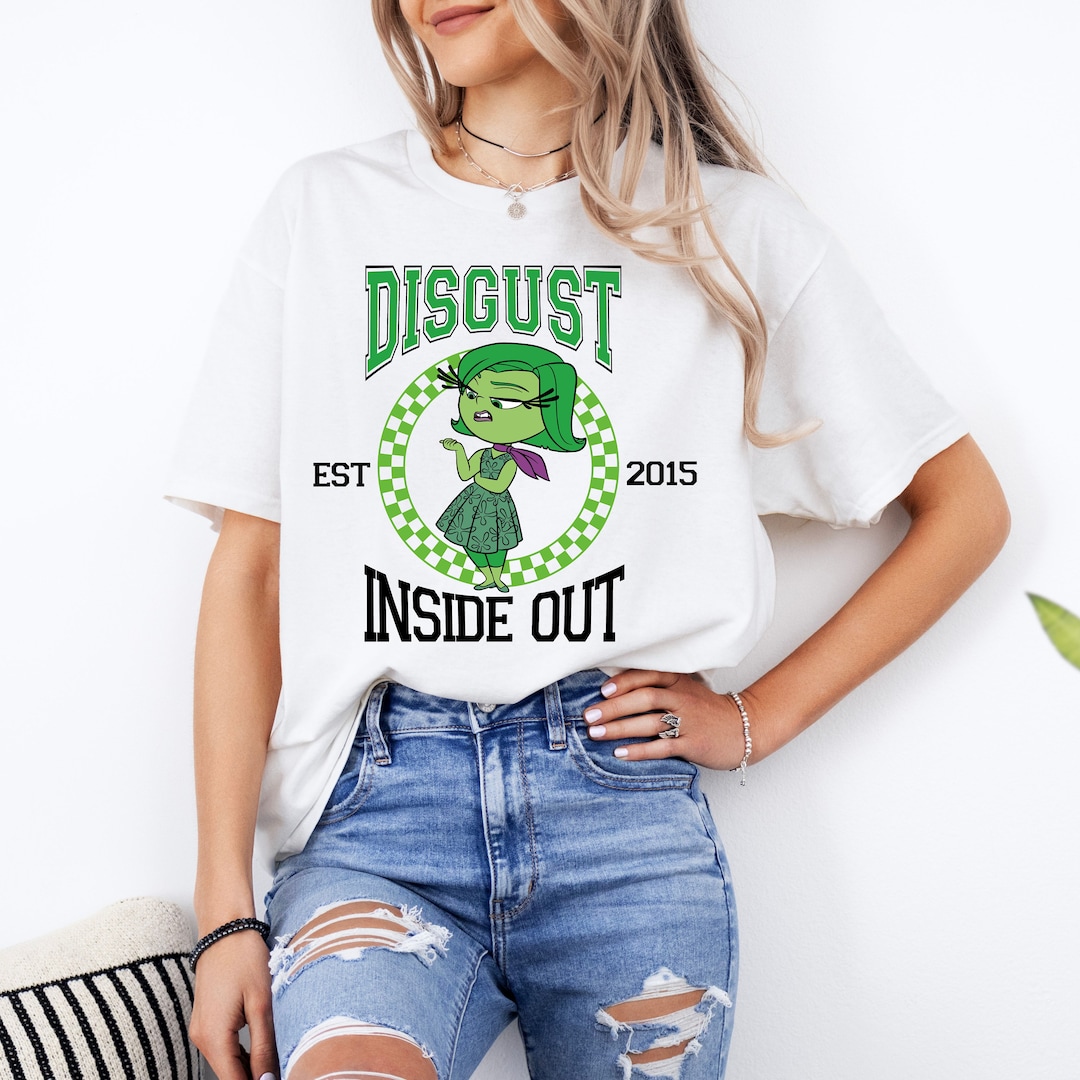 Inside Out Disgust Shirt, Inside Out Characters Shirts, Inside Out ...
