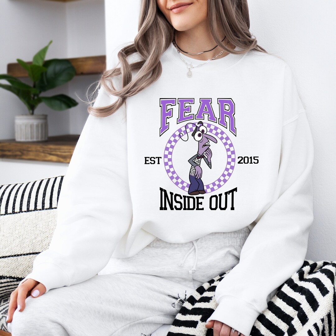 Inside Out Fear Shirt, Inside Out Characters Shirts, Inside Out ...