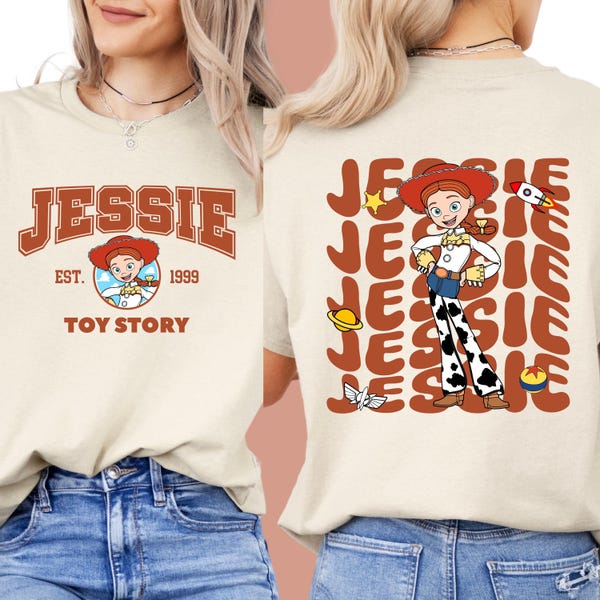 Toystory Jessie Top - Etsy UK