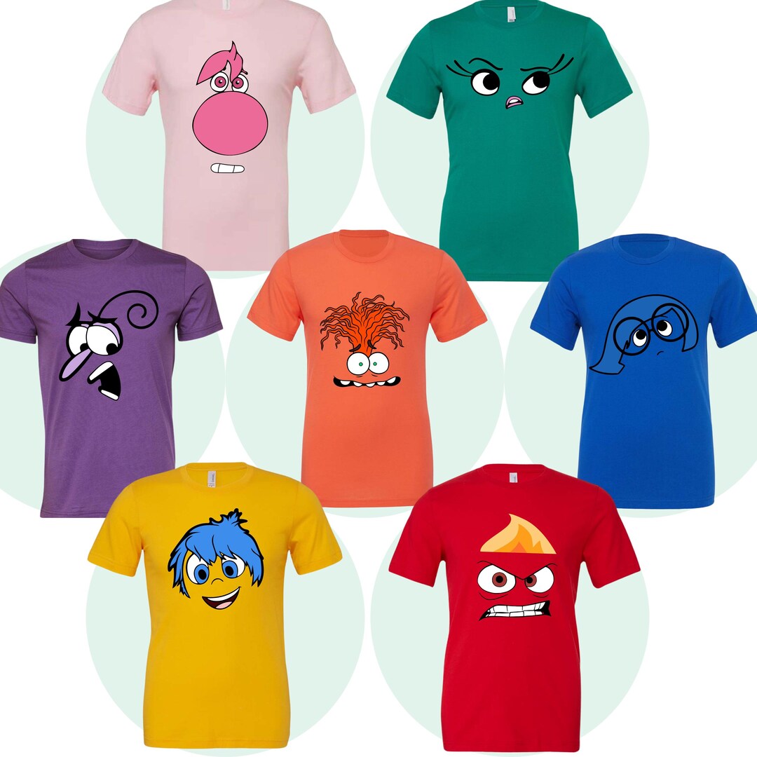 Inside Out Shirt, Inside Out Characters Shirts, Inside Out Sweatshirt ...