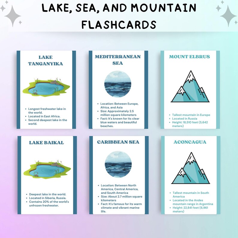 400 Preschool Flashcards, Montessori Flashcard Bundle, Printable ...