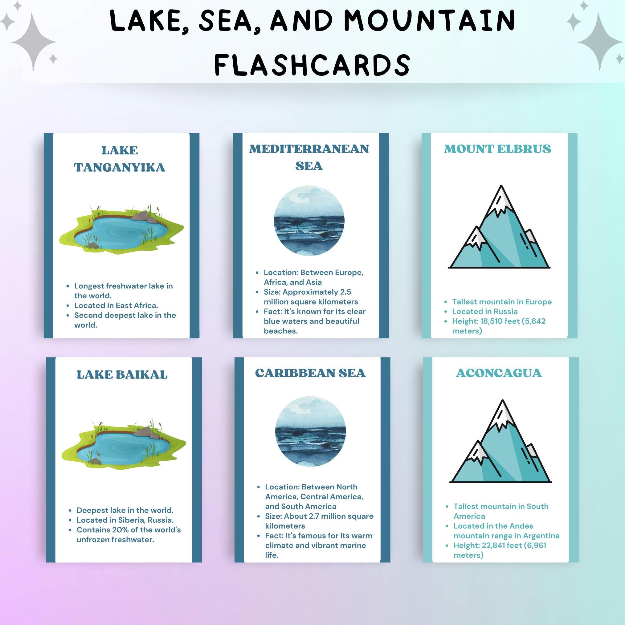 400 Preschool Flashcards, Montessori Flashcard Bundle, Printable ...