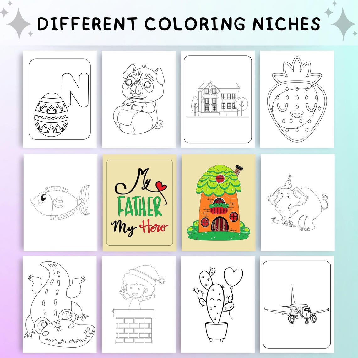 30 000 Printable Coloring Pages for Kids, Ultimate Coloring Book ...