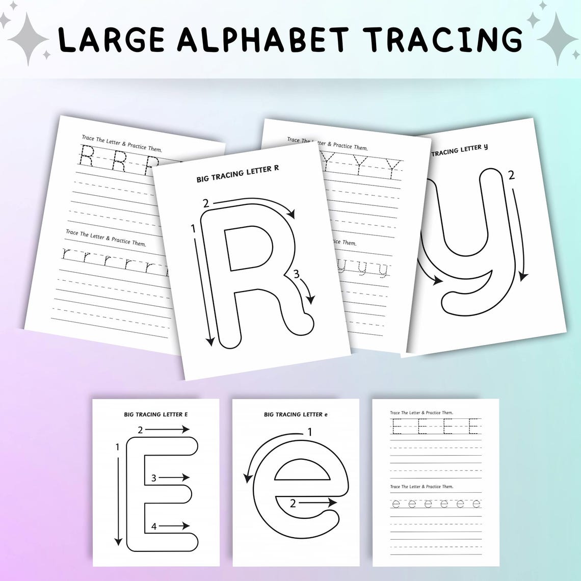 600 Alphabet Tracing Workbook, Preschool Worksheets, Worksheets for ...
