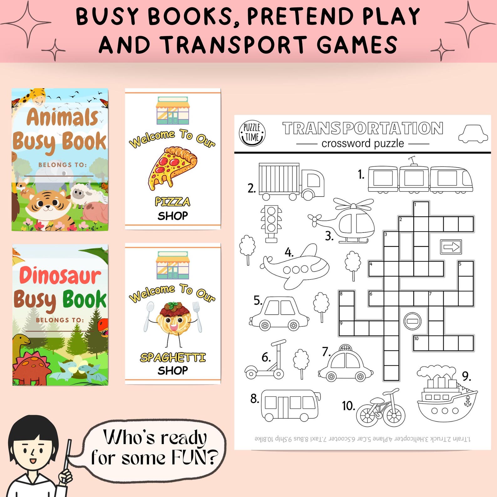 60 000+ Preschool Learning Worksheets Bundle for Kindergarten PRINTABLE ...
