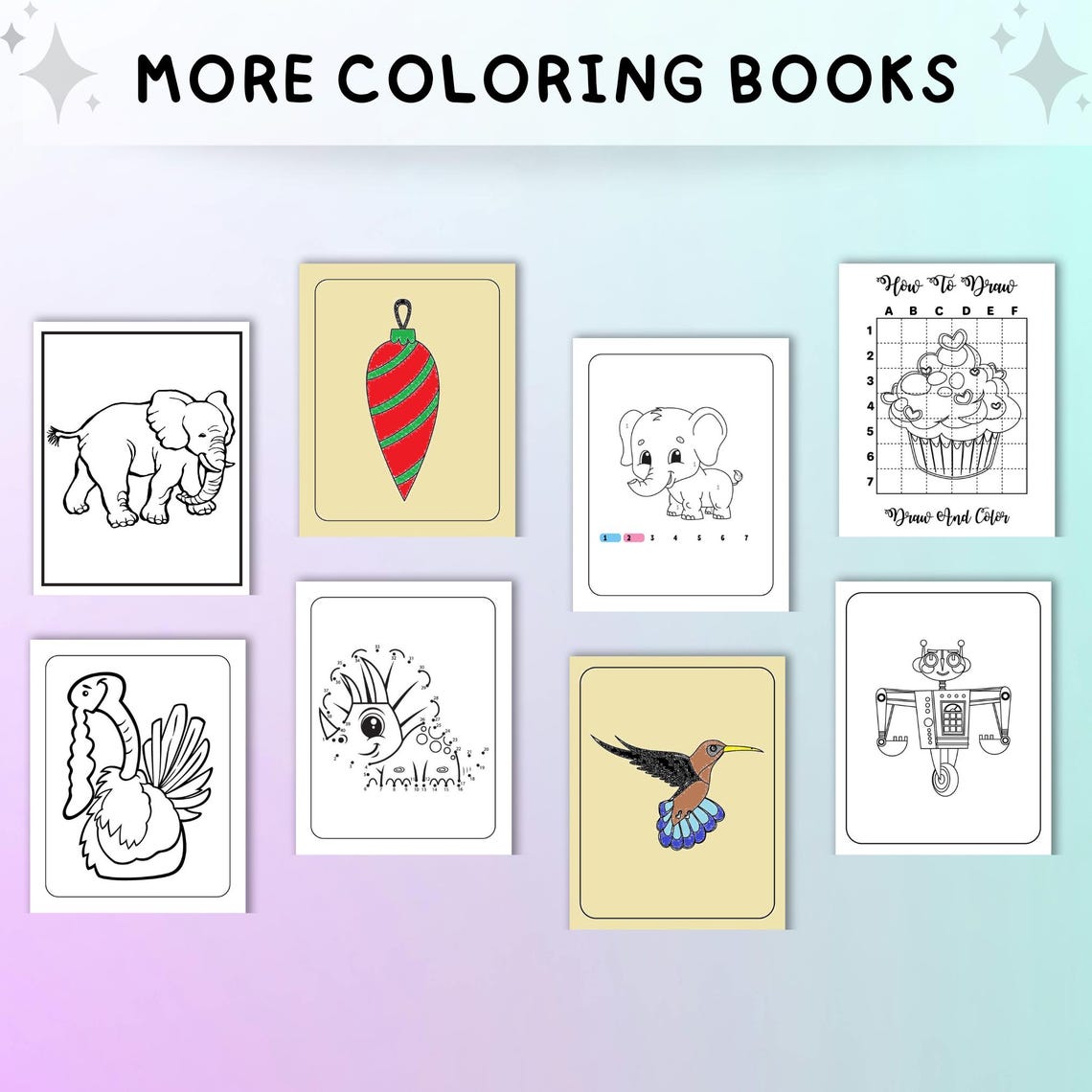 30 000 Printable Coloring Pages for Kids, Ultimate Coloring Book ...