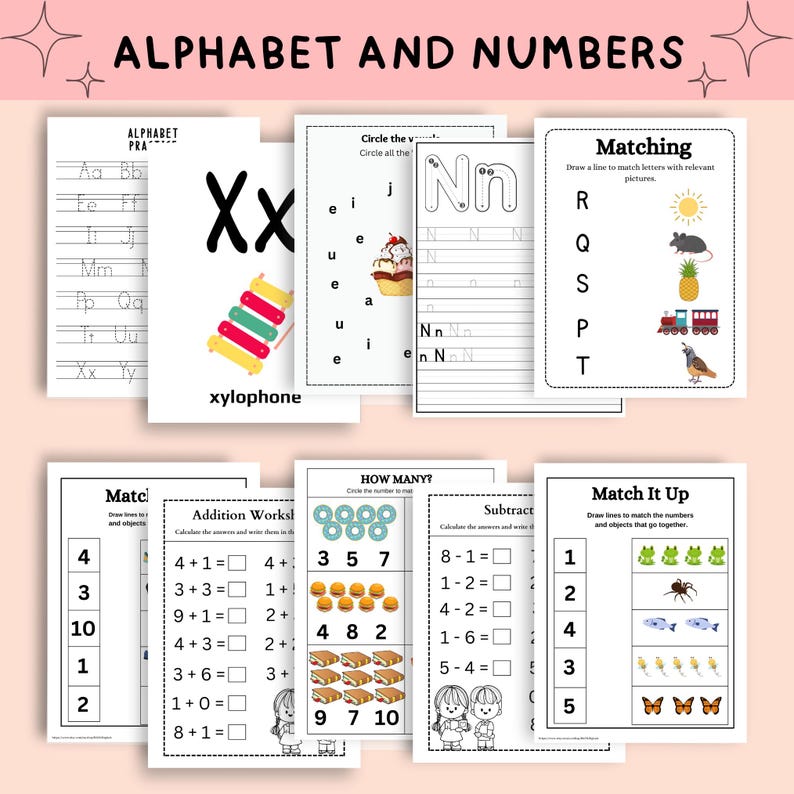 4000+ Preschool Pre-k + Kindergarten Learning Bundle, Activity ...