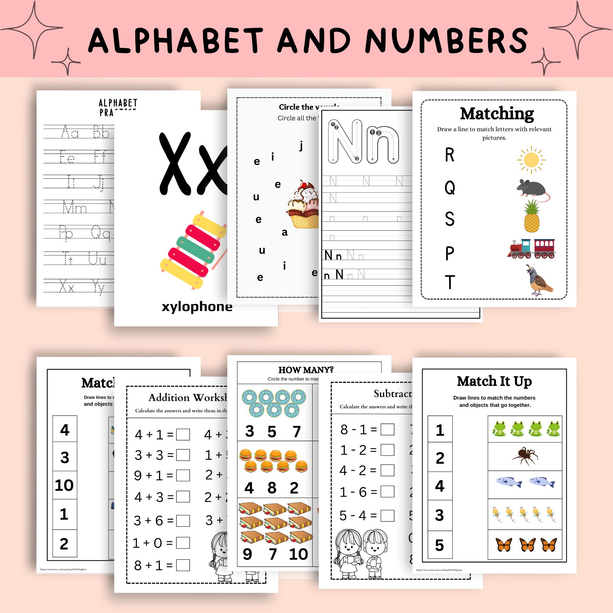 4000+ Preschool Pre-k + Kindergarten Learning Bundle, Activity ...