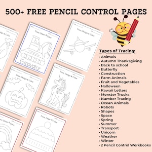 4000+ Preschool Pre-k + Kindergarten Learning Bundle, Activity ...