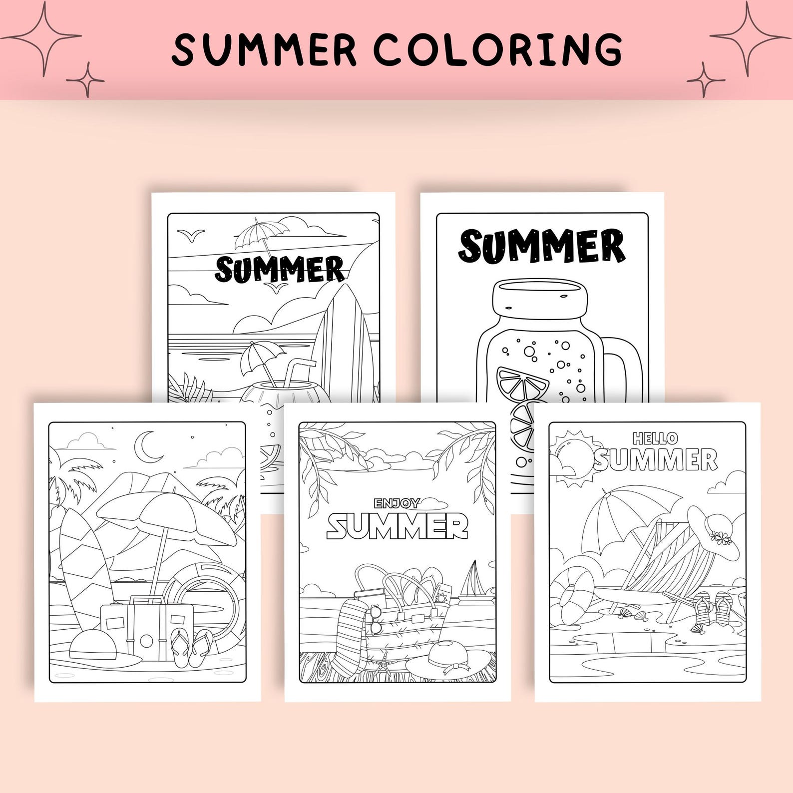 250+ Summer Games Bundle, Summer Activities, Summer Party Games, Kids ...