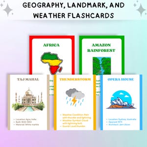 400 Preschool Flashcards, Montessori Flashcard Bundle, Printable ...