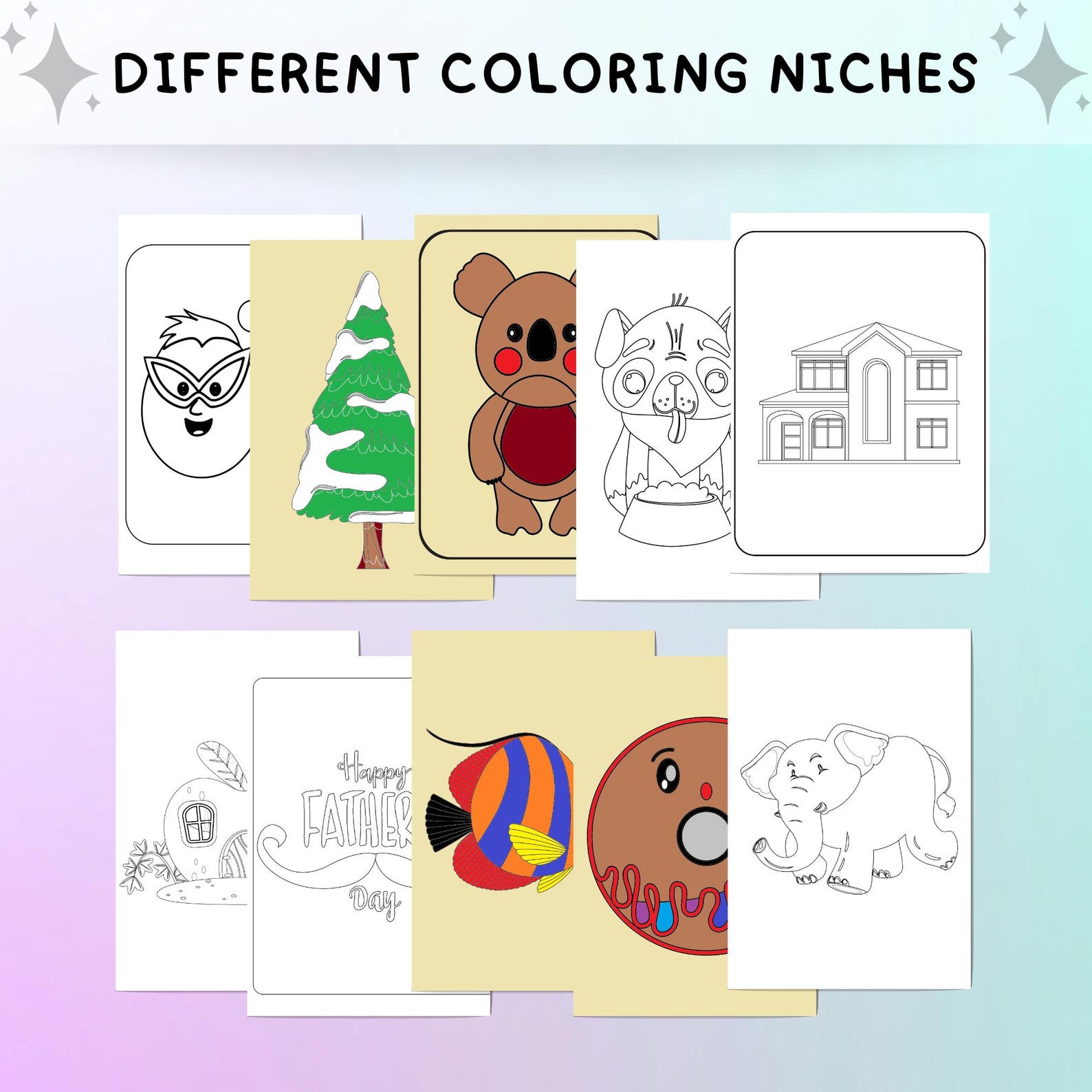 30 000 Printable Coloring Pages for Kids, Ultimate Coloring Book ...