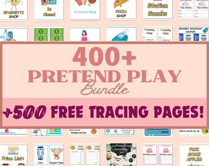 Auto Shop Dramatic Play Printables: Preschool Activities (digital ...