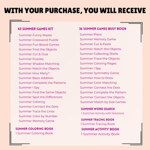 250+ Summer Games Bundle, Summer Activities, Summer Party Games, Kids ...