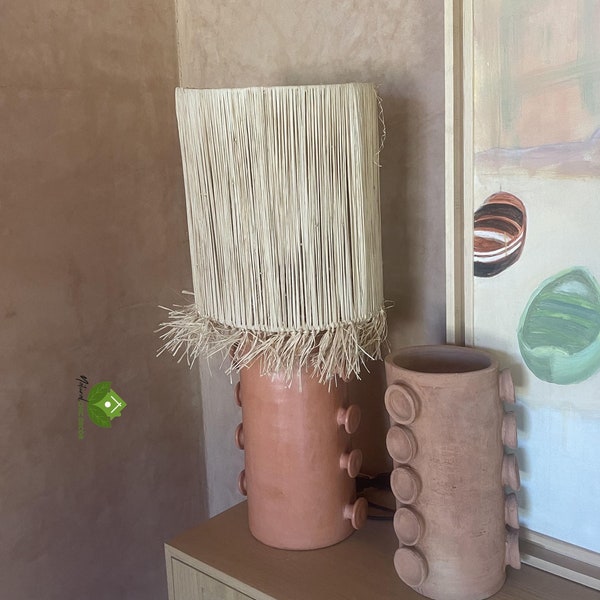 Raffia Nightstand - Etsy
