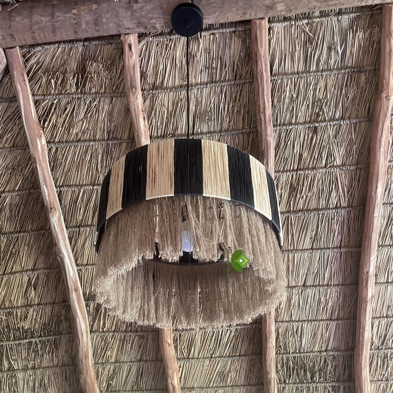 Raffia Lamp Shade - Etsy