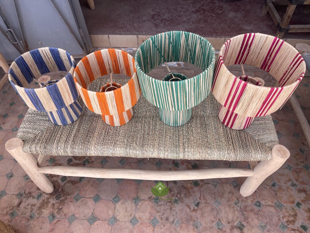 Desk Lamp, Moroccan Table Lamp , Bedside Lamp, Moroccan Raffia Lamp ...