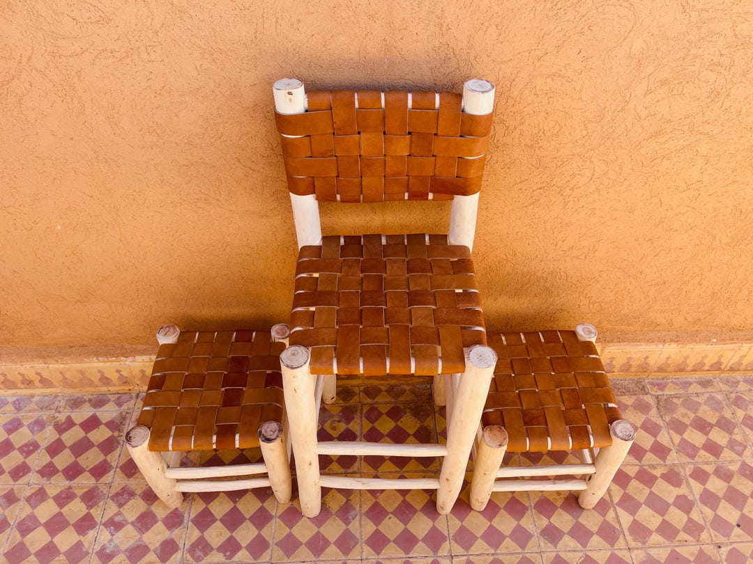 Bar Stool With Backs, Moroccan Stool Bar With Backrest, Counter Stool ...