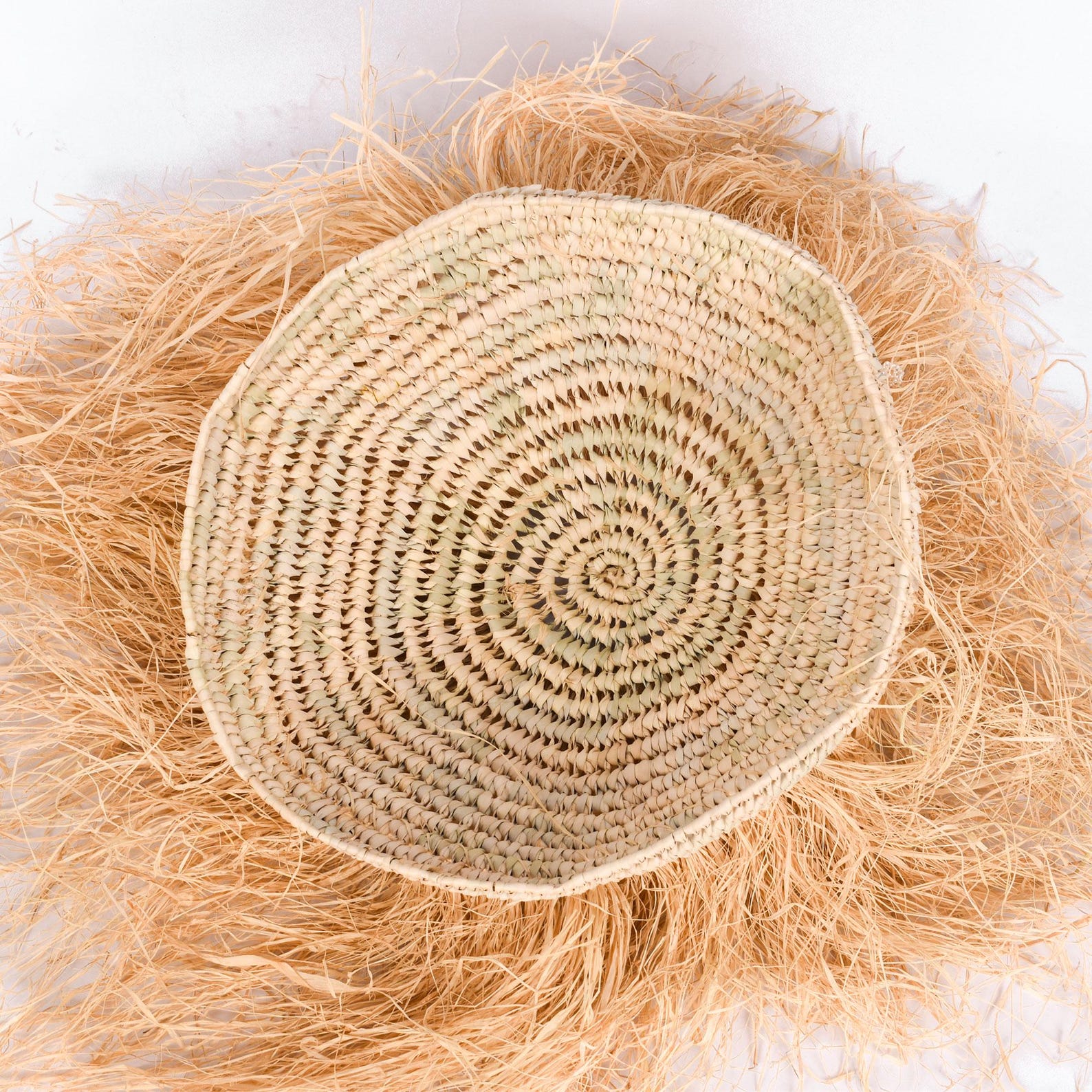 Handcrafted Raffia Pendant Light: Moroccan Boho Decor - Etsy