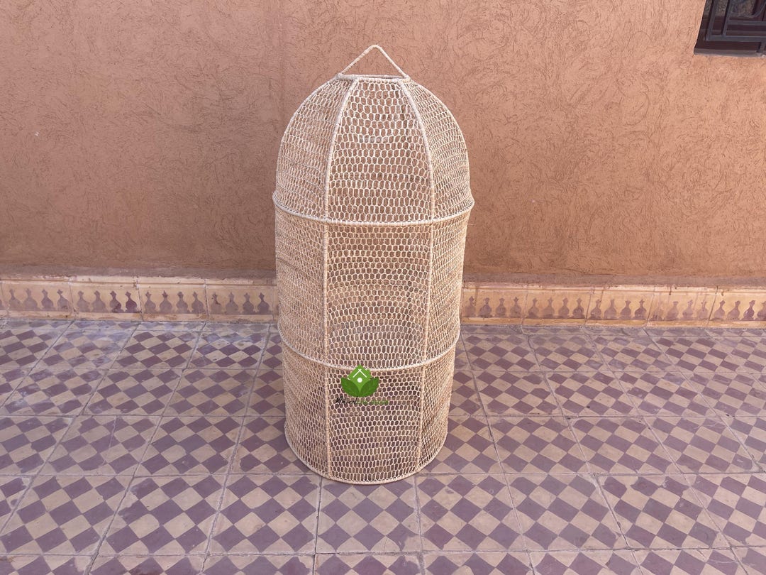 Handmade Raffia Pendant Light, Bohemian Pendant Lighting, Natural ...