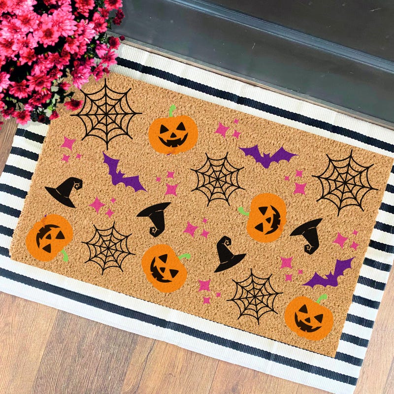 Halloween Doormat - Etsy