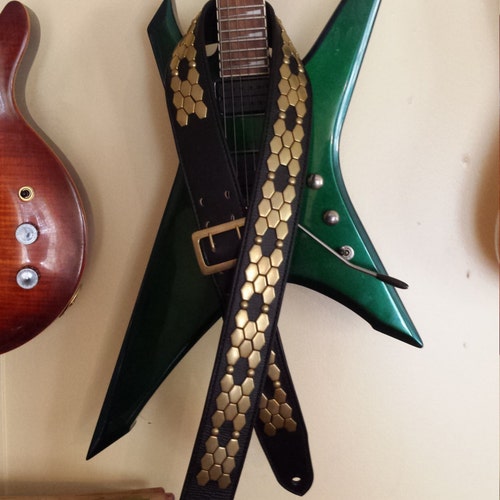Randy Rhoads Python Skin Replica Guitar Strap Custom Cut or - Etsy