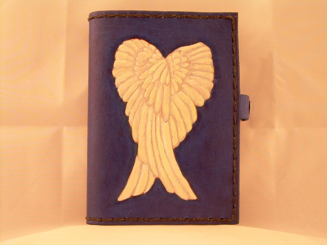 Angel Wings Genuine Leather Journal - Etsy