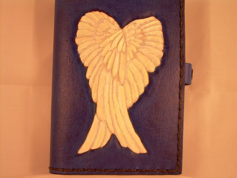 Angel Wings Genuine Leather Journal - Etsy