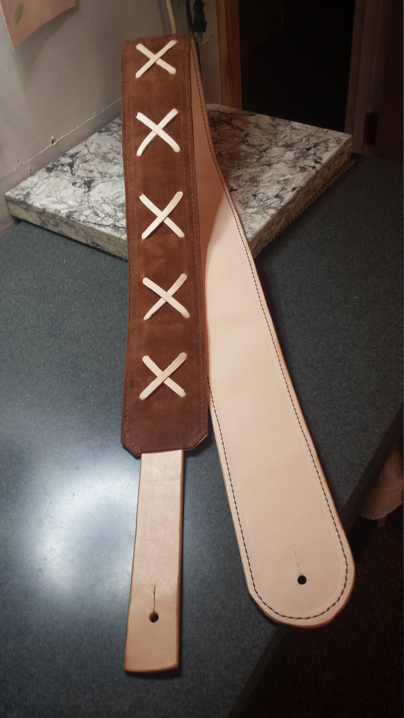 Genuine Leather Suede Jimi Hendrix David Gilmour Replica Strap - Etsy