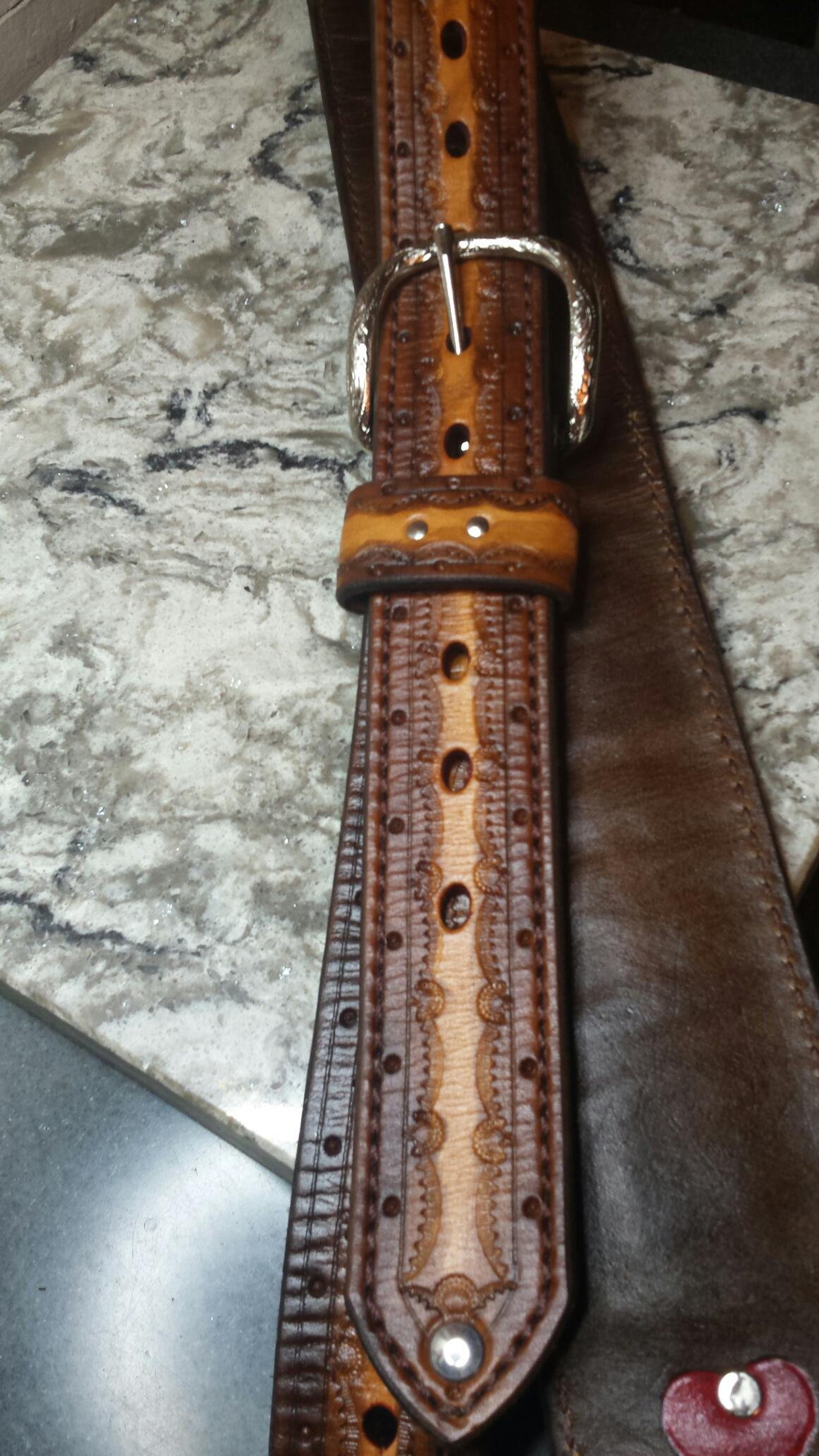 Guitar Strap Austin Braid Handmade Genuine Country Leather | Etsy
