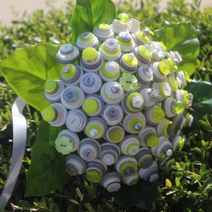 70 Stem Button Bouquet - Etsy