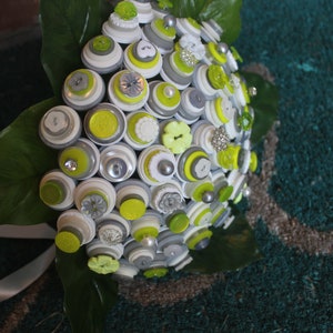 70 Stem Button Bouquet - Etsy