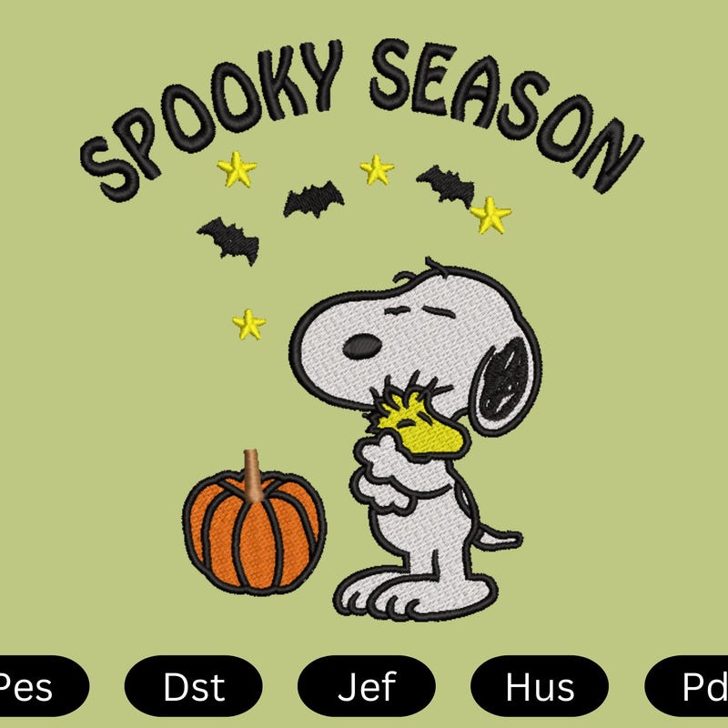 Snoopy Embroidery - Etsy