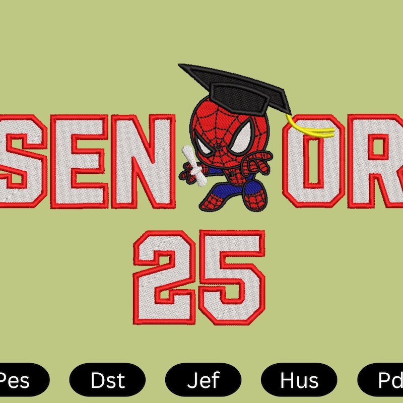 Spiderman Graduate - Etsy