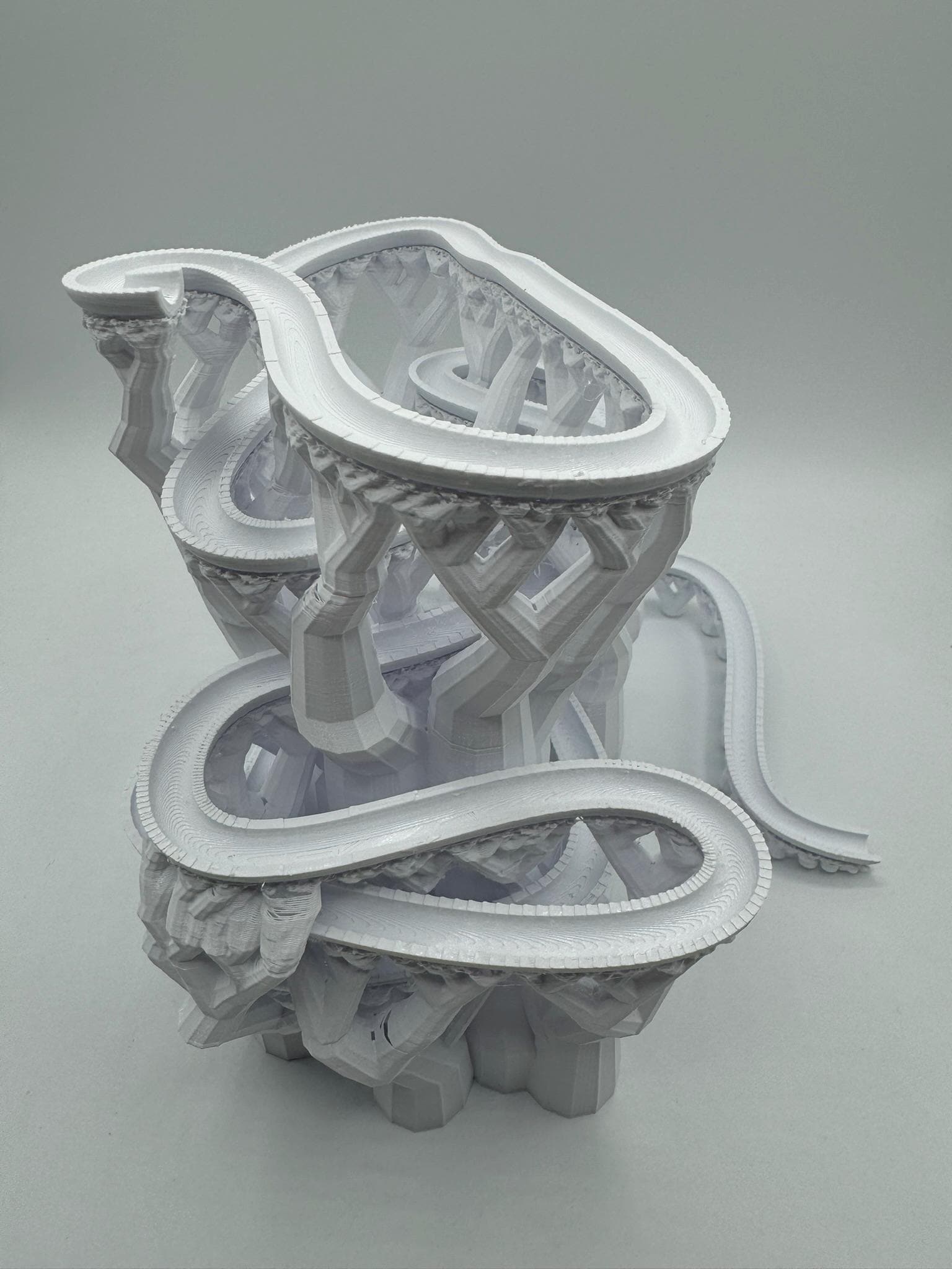 Marble Run With Tree Supports Digital 3D STL File for 3D Printing - Etsy