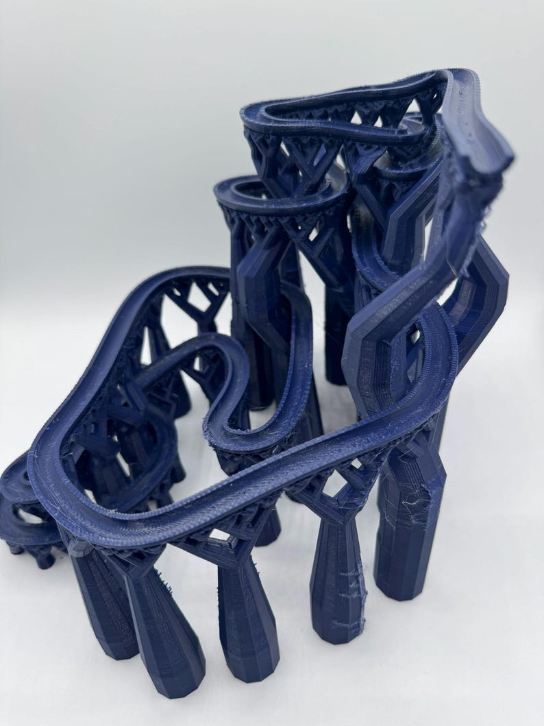 Marble Run 2 With Tree Supports Digital 3D STL File for 3D Printing - Etsy
