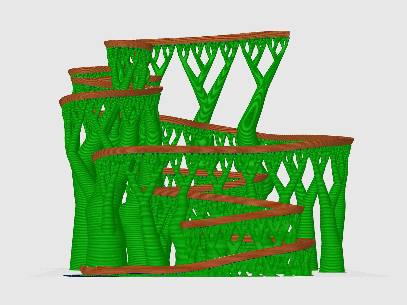 Marble Run 2 With Tree Supports Digital 3D STL File for 3D Printing - Etsy
