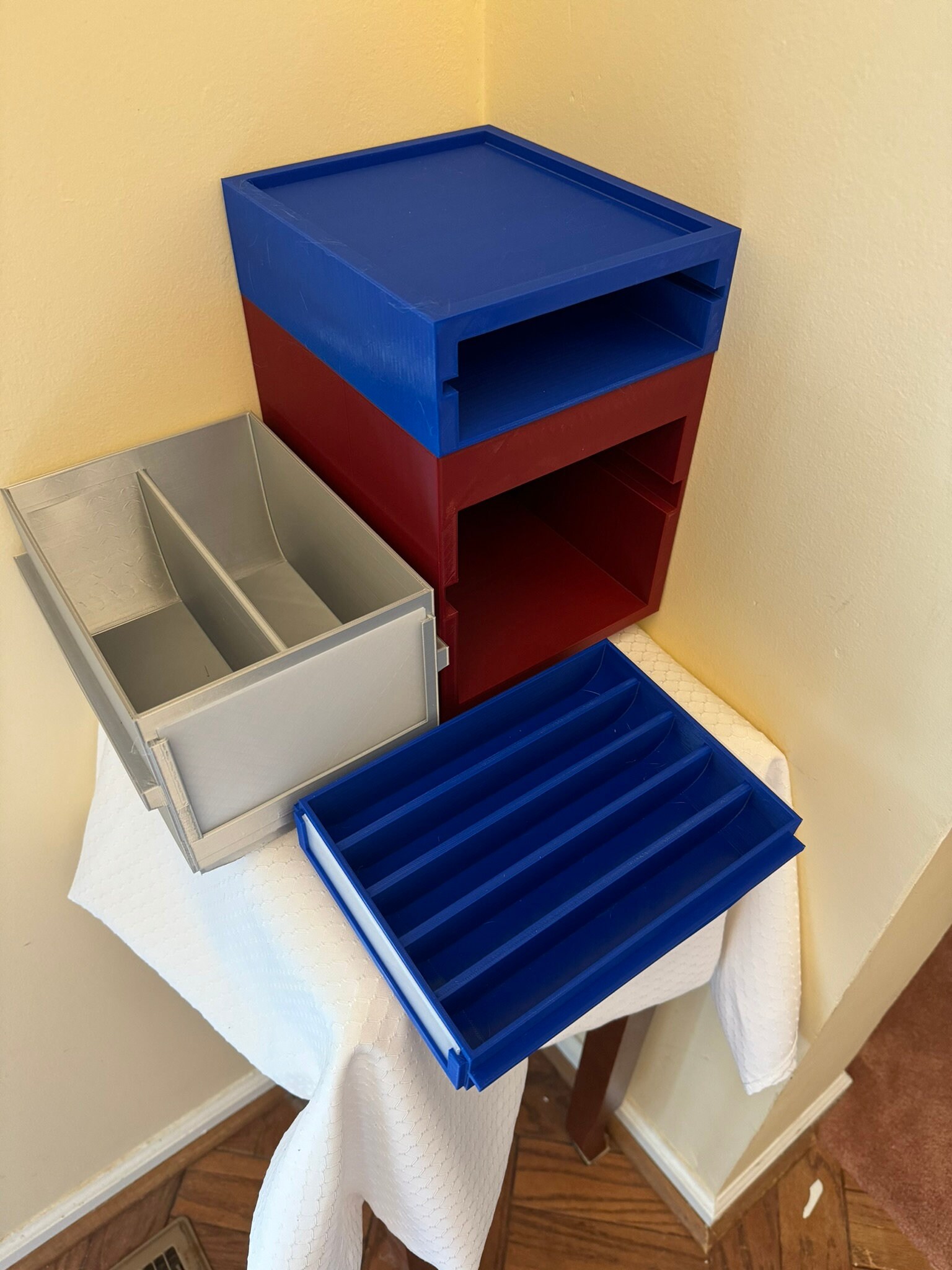 Multipurpose Stackable 3D Printed Storage Bins With Dividers and ...