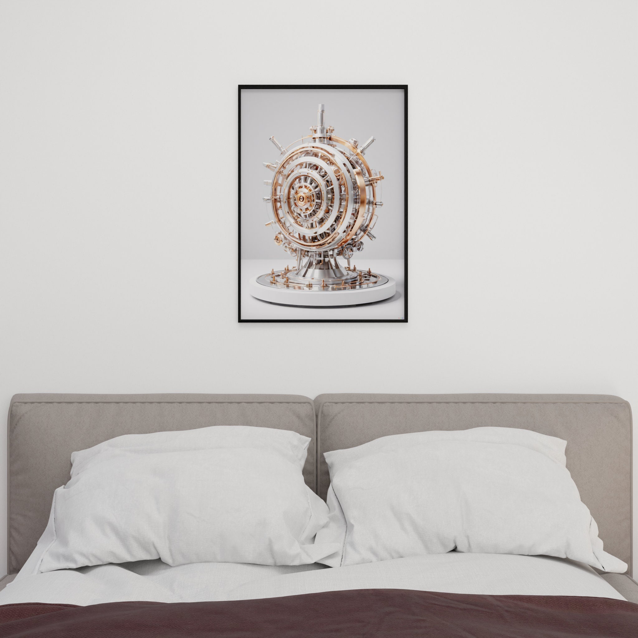 Machinarium 7: Imaginific Machine Digital Art Print Retro Sci-fi ...