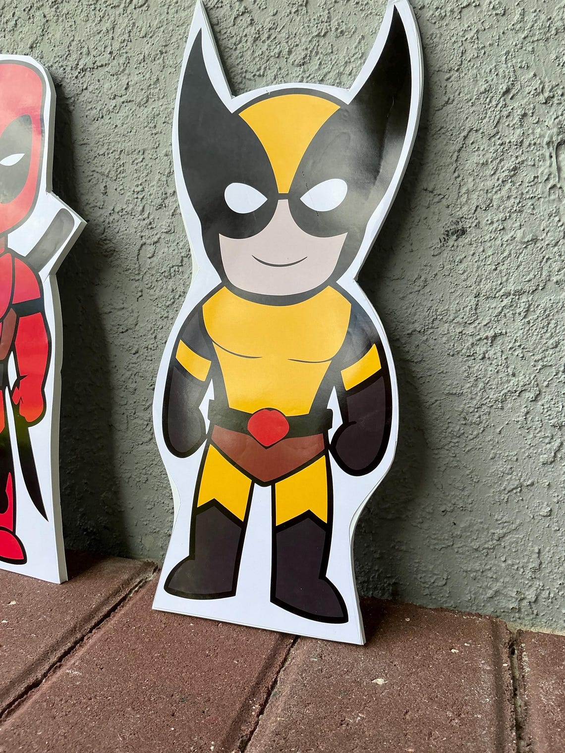 Deadpool Prop, Deadpool Decor, Deadpool Center Piece Party, Deadpool ...