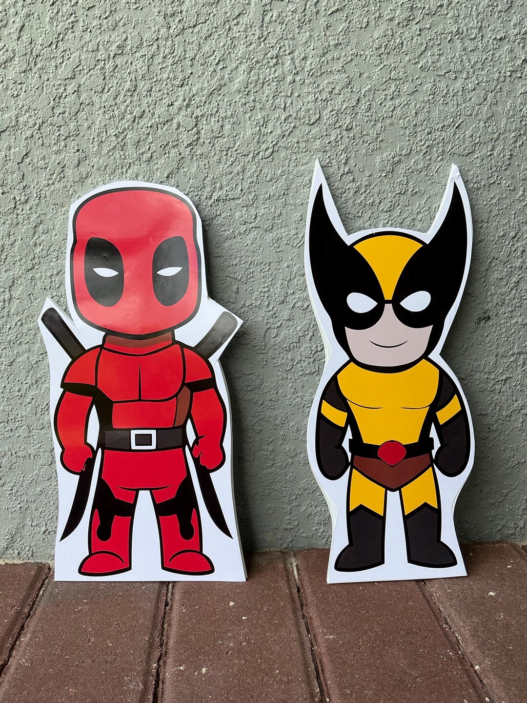 Deadpool Prop, Deadpool Decor, Deadpool Center Piece Party, Deadpool ...