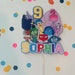 Inside Out 2, Emotions Cake Topper, Inside Out Party, Joy, Ennui ...