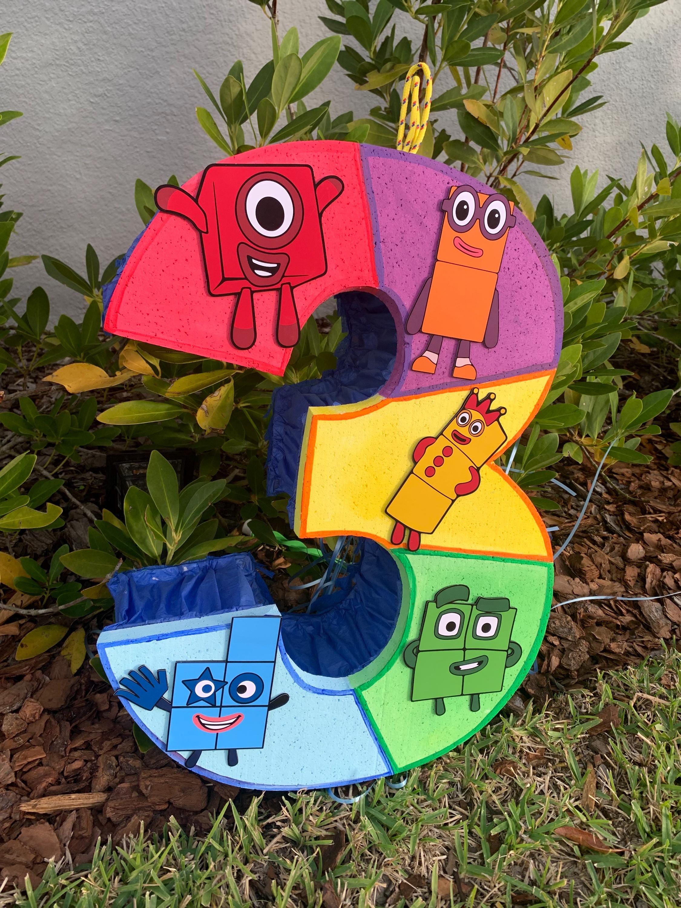 Number Pinata, Pinata Number Block, Number Block Party, Number Block ...