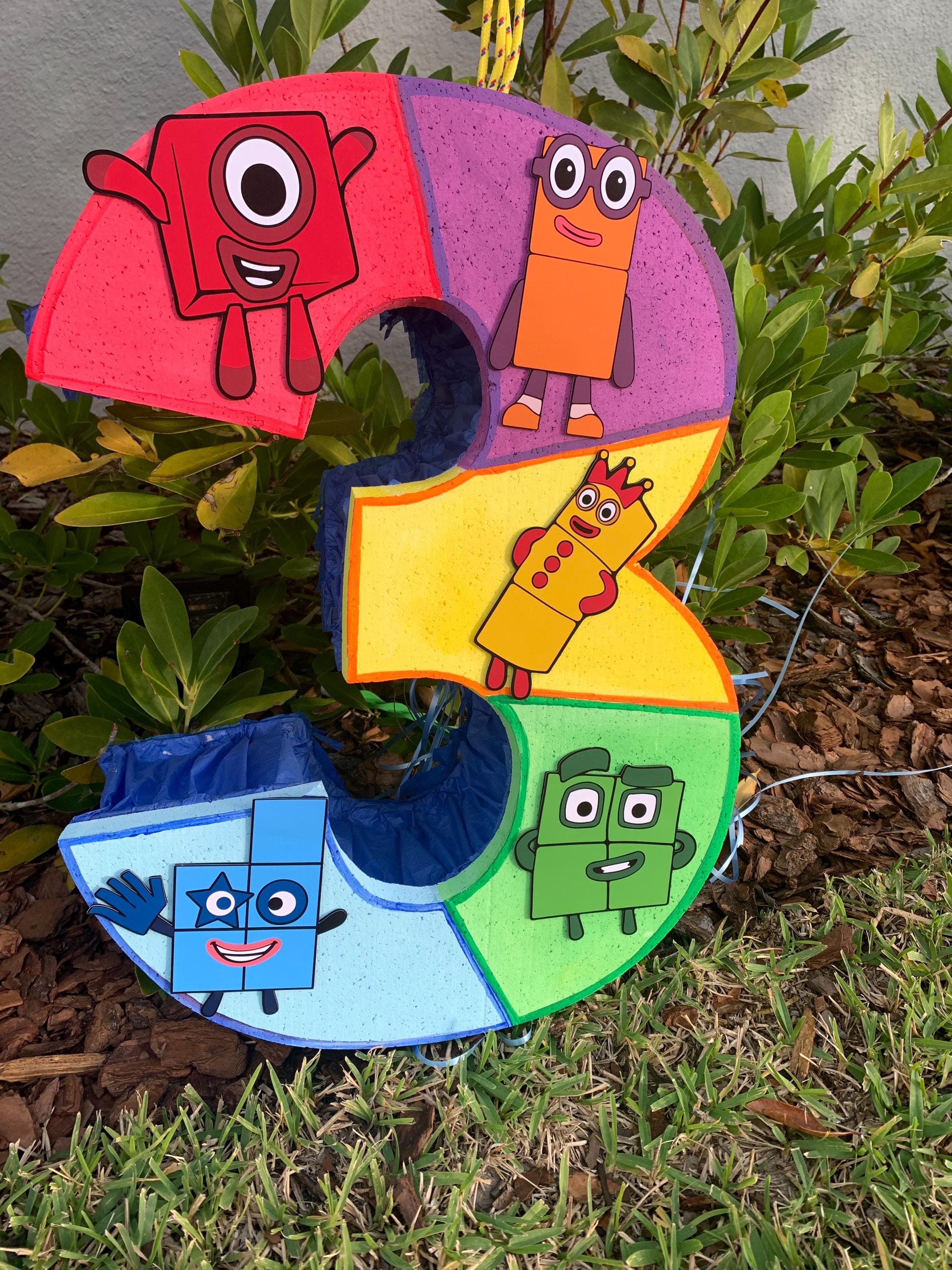 Number Pinata, Pinata Number Block, Number Block Party, Number Block ...