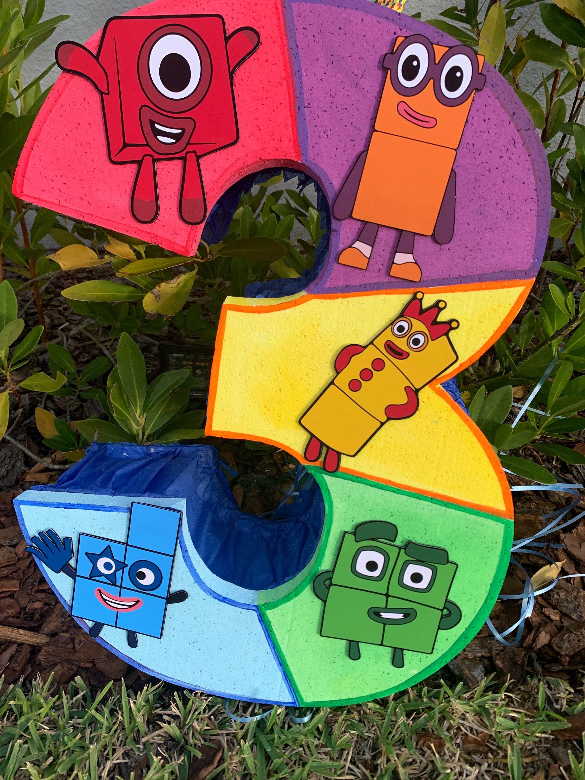 Number Pinata, Pinata Number Block, Number Block Party, Number Block ...