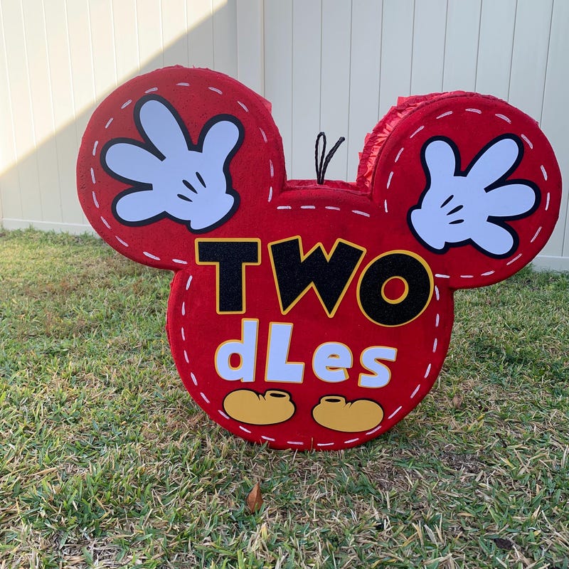 Mickey Mouse Pinata - Etsy