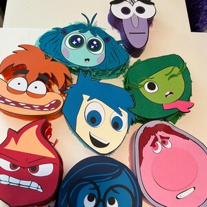 Inside Out Piñata, Inside Out 2, Inside Out Party, Inside Out Decor ...