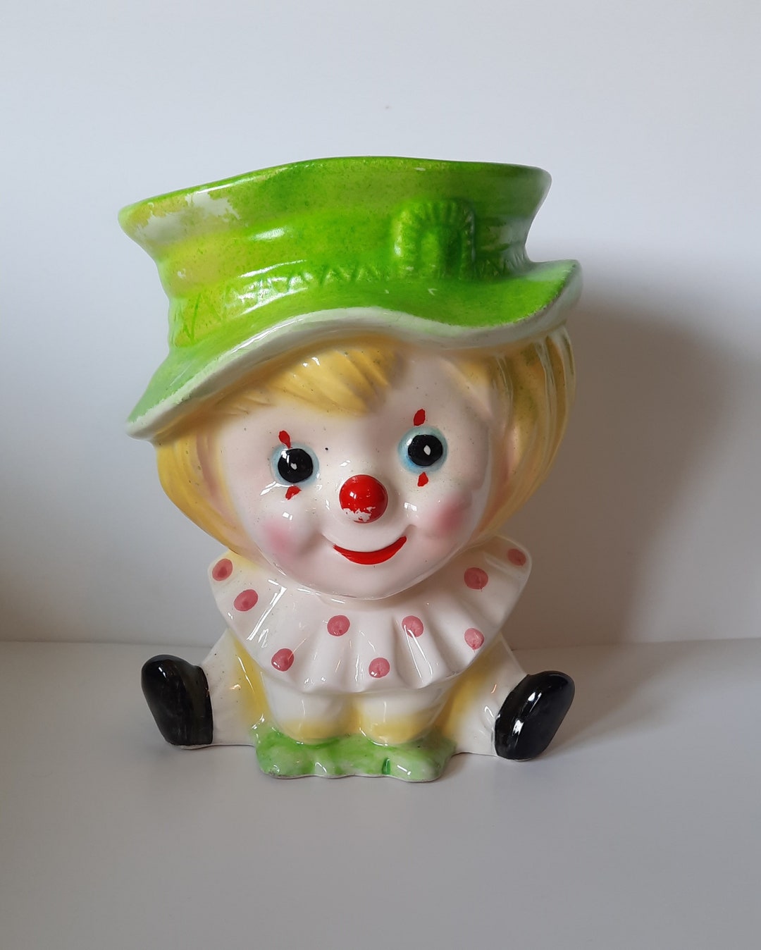 Vintage Relpo Clown Pottery Planter/vase Made in Japan - Etsy