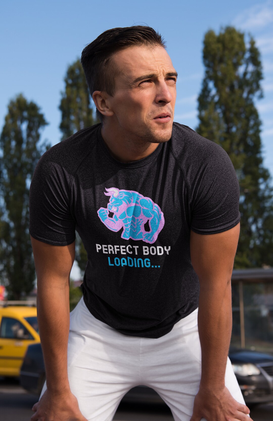 Perfect Body Loading... T-shirt - Etsy